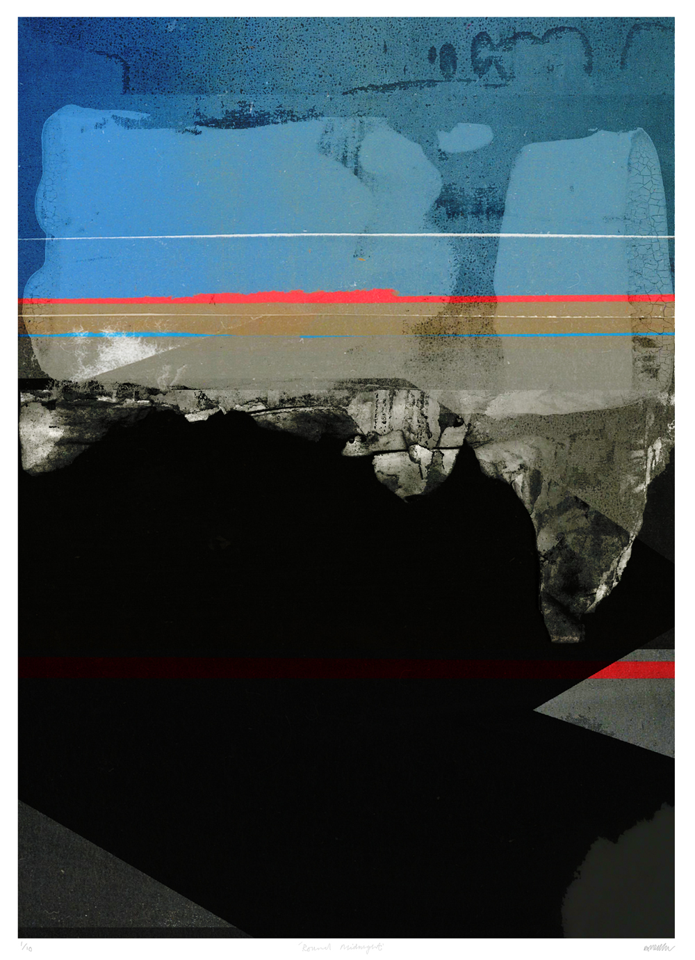 Round Midnight - Limited Edition Glicee Print